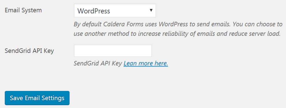 Configuring Caldera Forms Global Email Settings - WordPress Form ... Configuring Caldera Forms Global Email Settings - WordPress Form ...