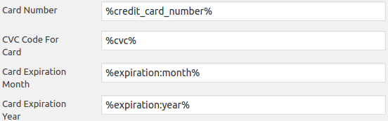 Using Caldera Forms Credit Card Expiration Field Magic Tags - WordPress ... Using Caldera Forms Credit Card Expiration Field Magic Tags - WordPress ...
