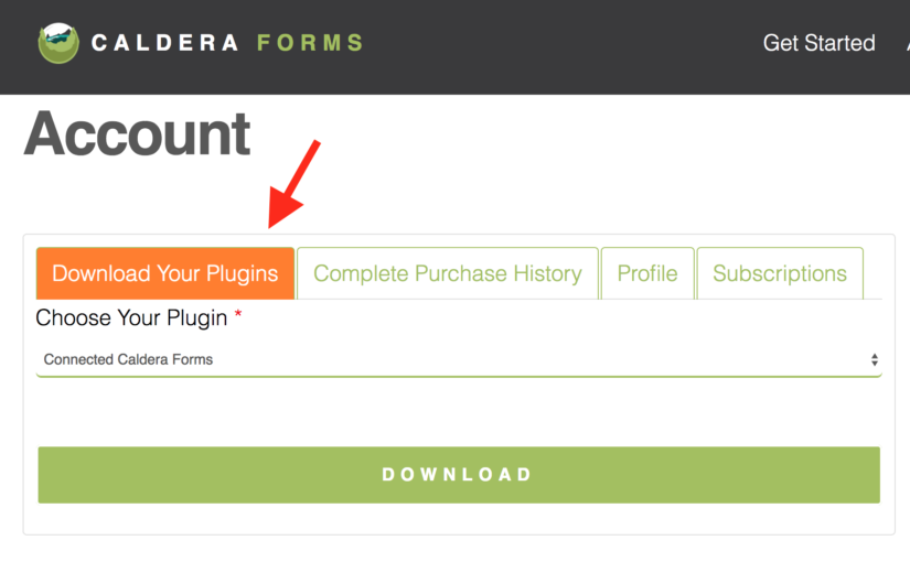 Install Wordpress Plugins Caldera Forms Getting Started Guide