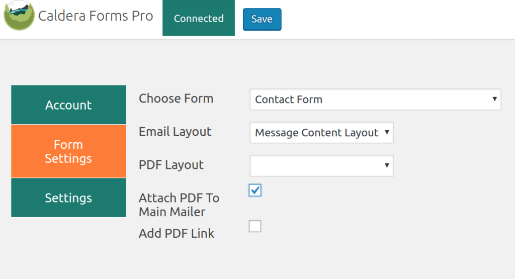 Caldera Forms Pro API Client Settings: Form Settings - WordPress Form ... Caldera Forms Pro API Client Settings: Form Settings - WordPress Form ...